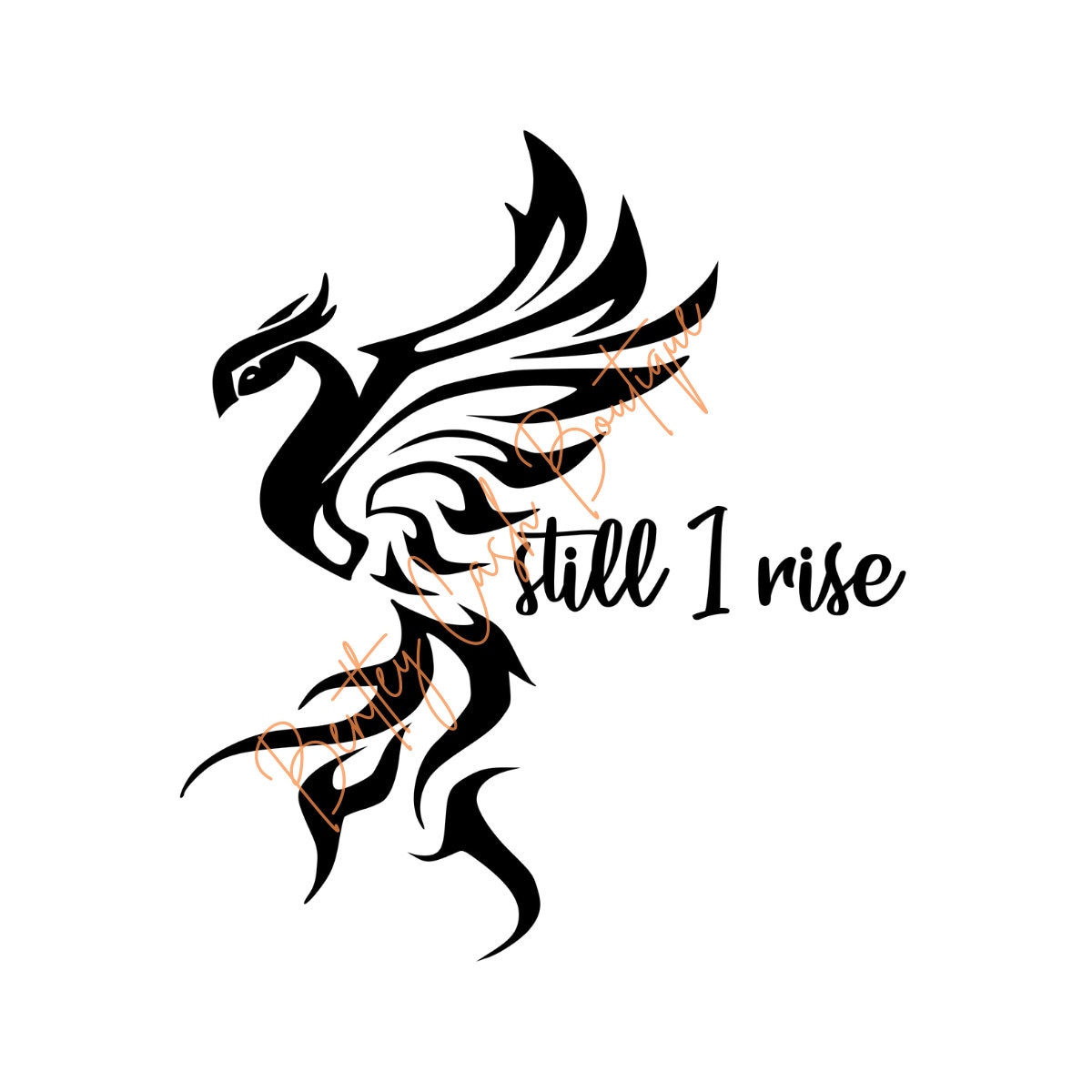 Phoenix Still I Rise SVG PNG Digital Download - Etsy
