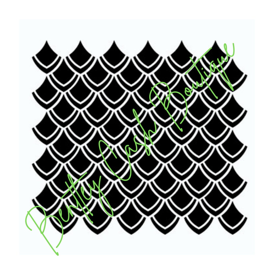 Dragon Scales Pattern - SVG - Digital Download - Etsy