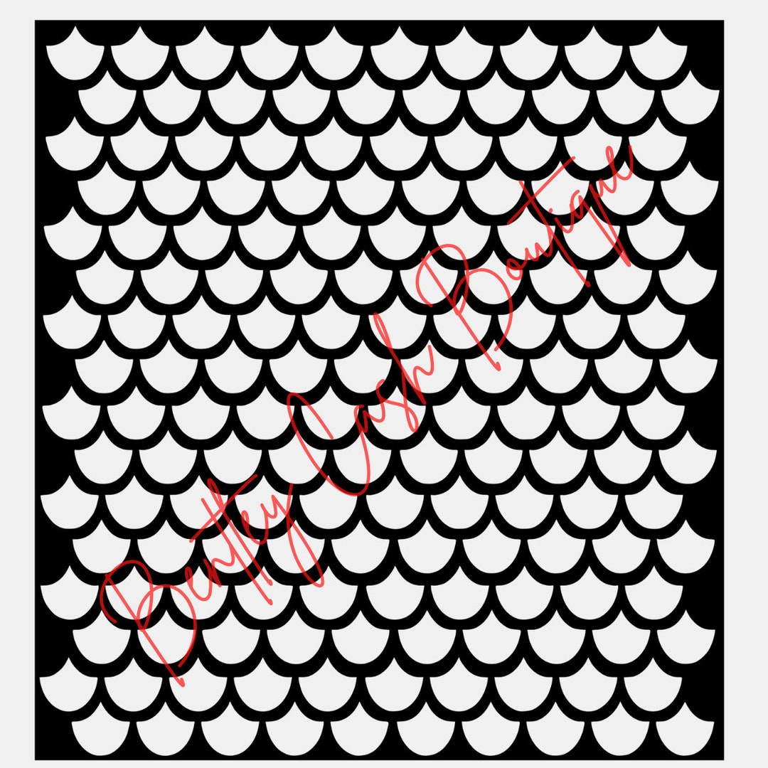 Mermaid Scales - Fish Scales - SVG, PNG - Digital Download - Etsy Canada