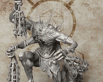 Horror Dnd Miniature - Etsy