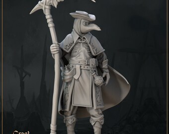 Dnd Doctor Miniature - Etsy