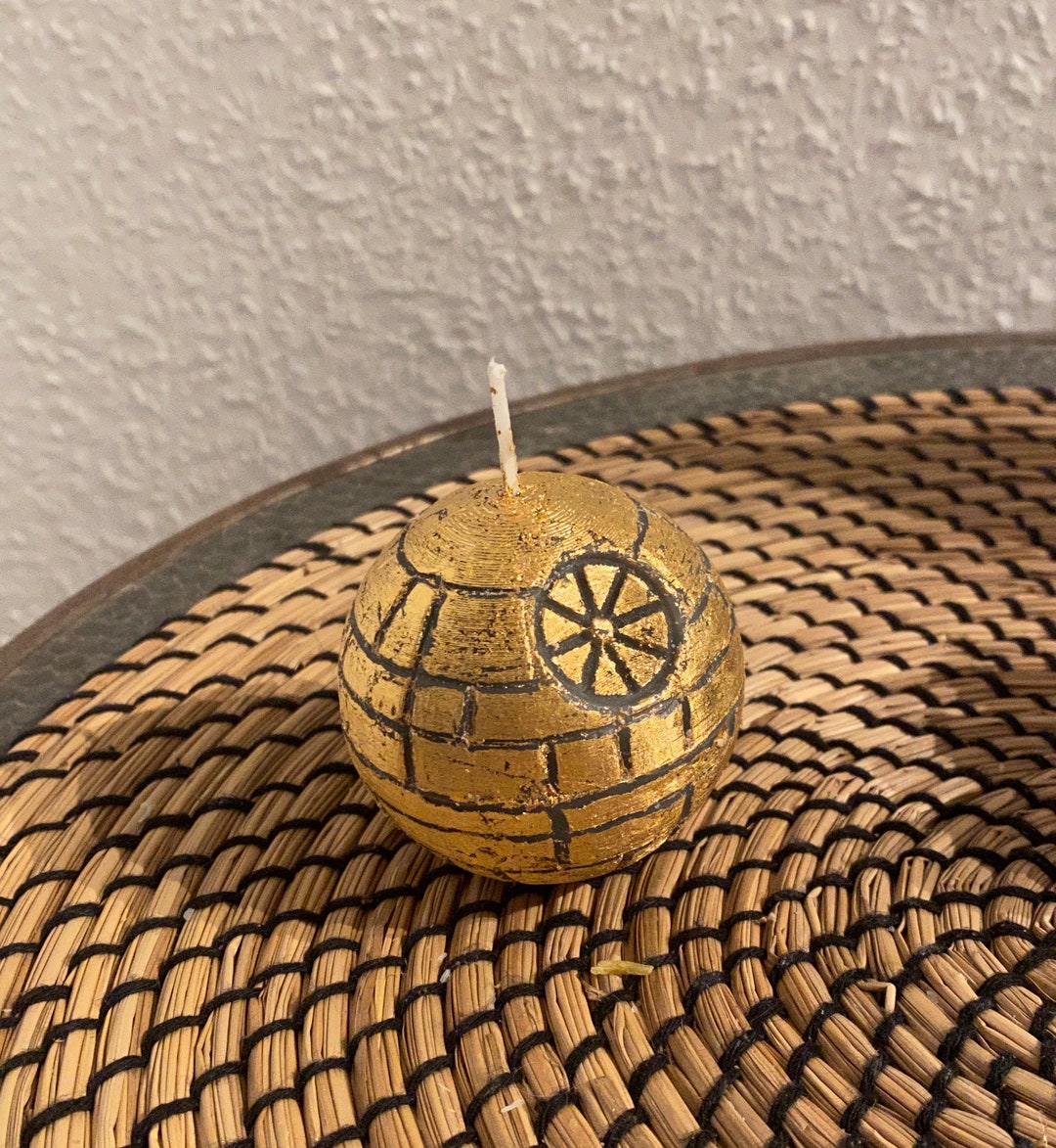 Star Wars Todesstern Kerze Art / Death Star GOLD - Etsy.de