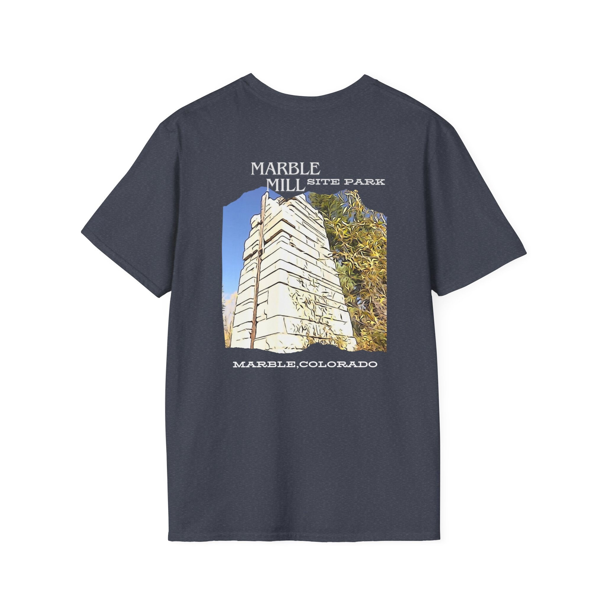 Marble Mill Site Park Dark Colors - Etsy