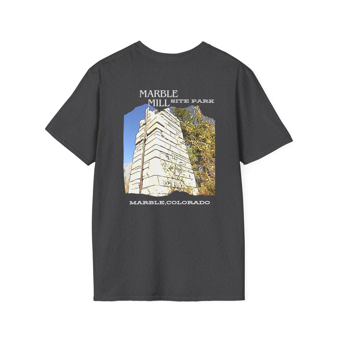 Marble Mill Site Park Dark Colors - Etsy