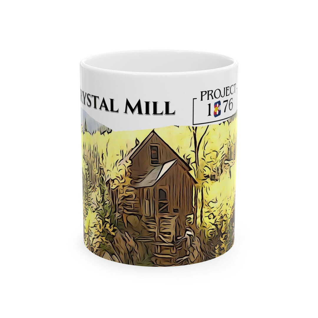 Crystal Mill Ceramic Mug (historic Colorado Landmark Mug) - Etsy
