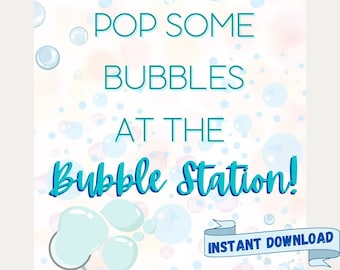 Bubbles Bar Sign - Etsy
