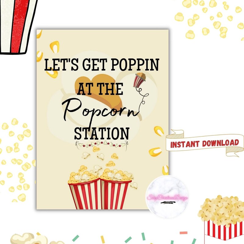 Popcorn Stand - Etsy