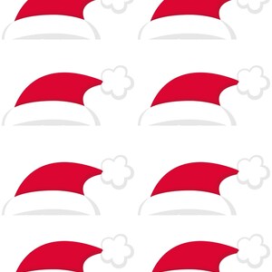 Christmas Pin the Hat on SANTA! Printable Download - Fun Christmas ...