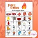 Printable Scavenger Hunt, Fire Scavenger Hunt, Fire Station Scavenger ...