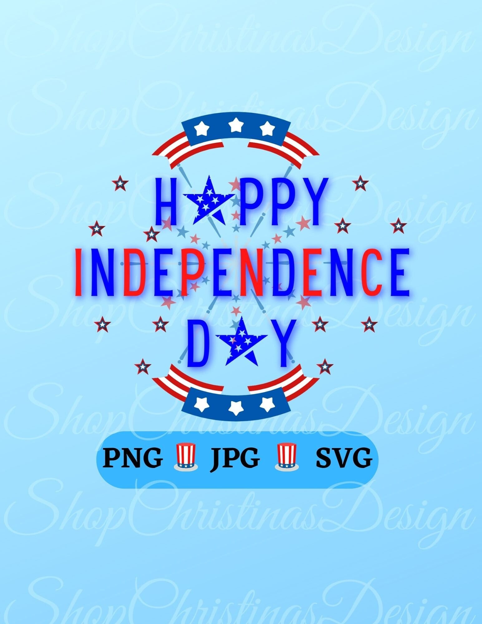 Home & Living Independence Day File PNG/SVG Wall Hangings Wall Decor ...