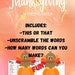 Thanksgiving Game Bundle, Fun Party Game Thanksgiving Printable ...