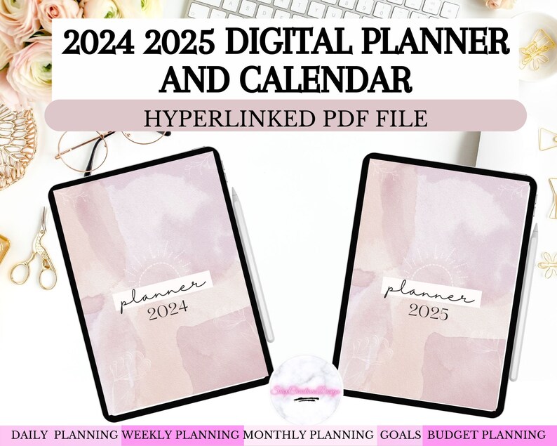 Calendario 2024 2025, Calendario 2024, Planificador 2024, Calendario y ...