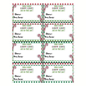 Christmas Holiday Candy Cane Guessing Game, Christmas Party Game ...