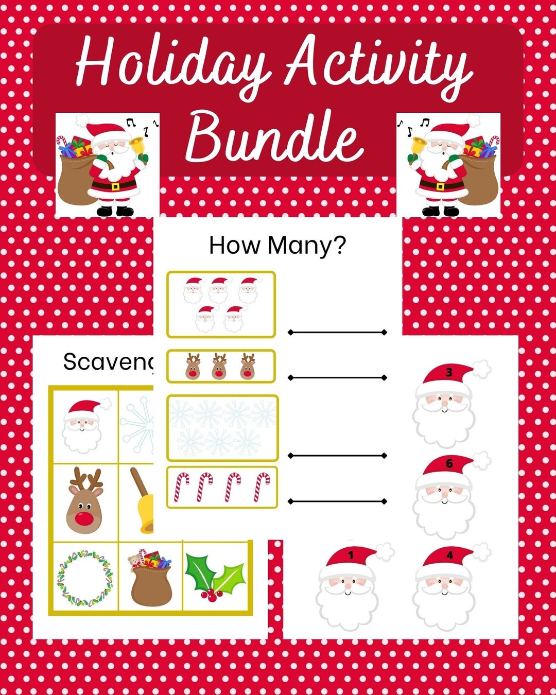 Teachers - Holiday Activity Bundle, Classroom Activities, Digital Files ...