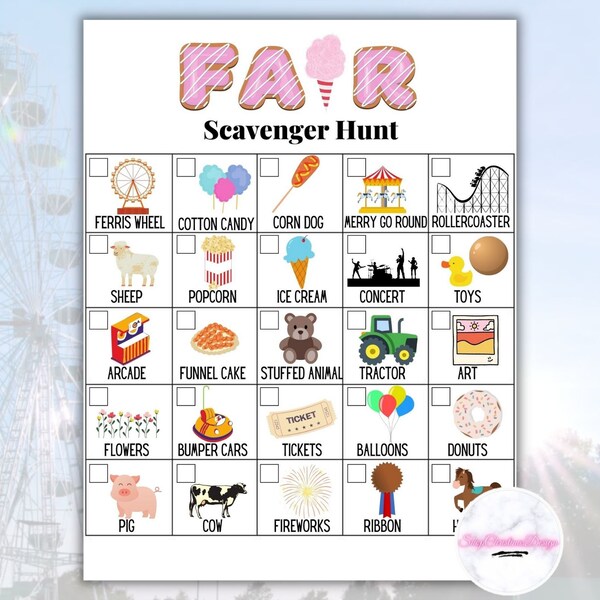 Fairy Scavenger Hunt - Etsy
