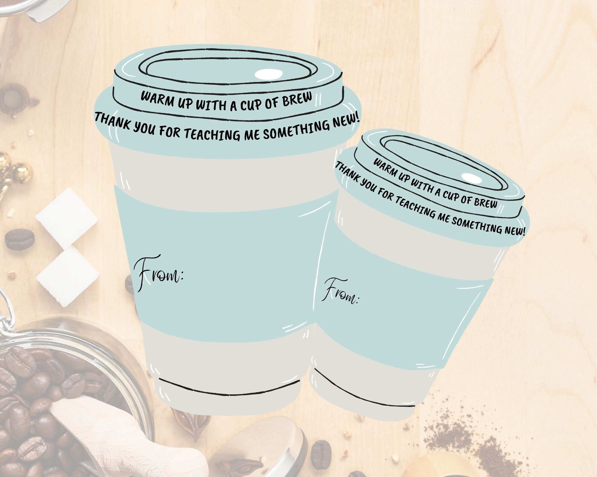 Teacher Gift, Teacher Appreciation Gift, Gift Tag, Thank You for ...