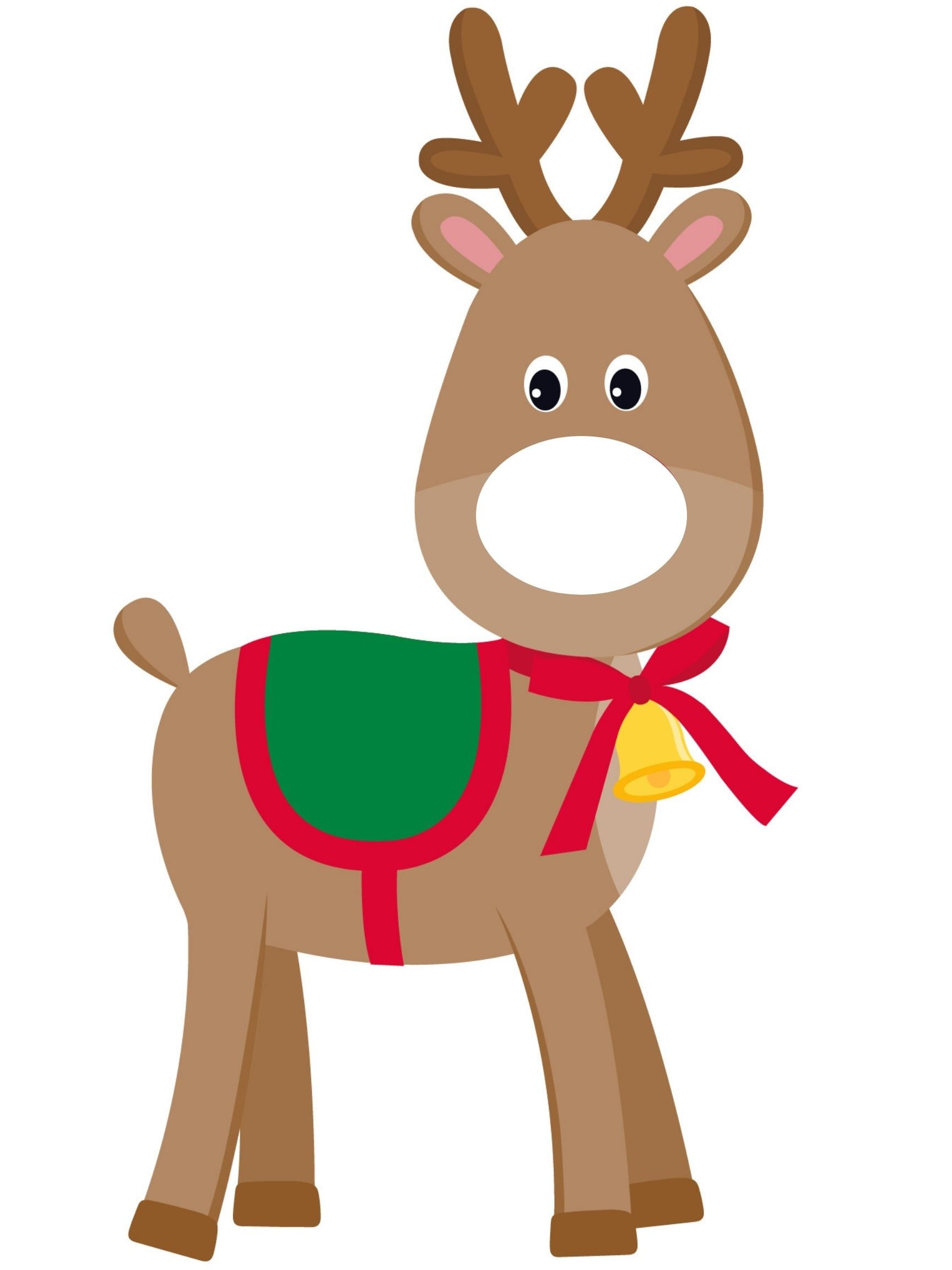 Christmas Pin the Nose on the REINDEER! Printable Download - Fun ...