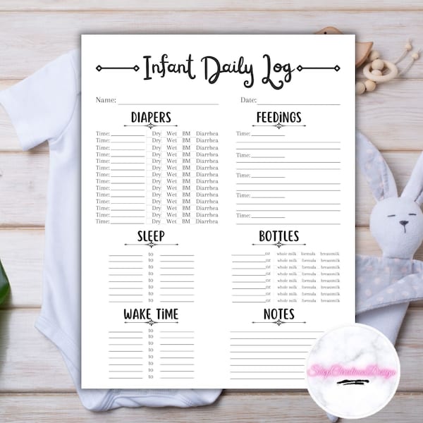 Toddler Daily Sheet - Etsy