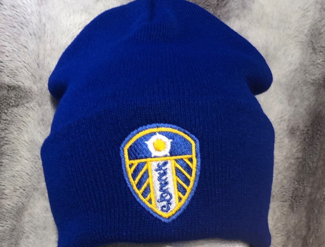 Leeds United Beanie Hat - Etsy UK