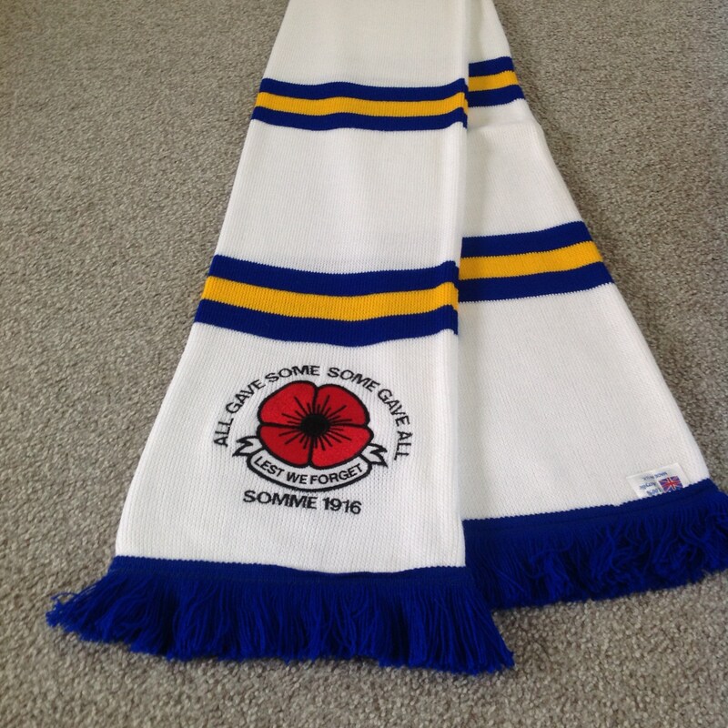 Leeds United Scarf - Etsy UK