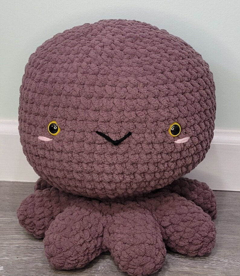 Amigurumi Octopus Plushie, Crochet, Handmade, Sea Creature - Etsy
