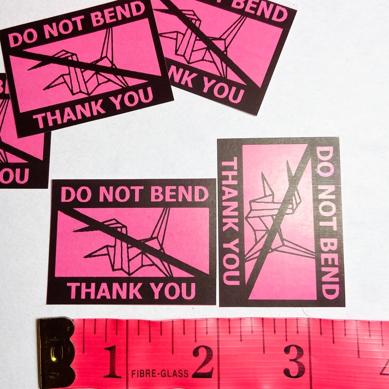 Funny Fragile Label Stickers. Print Your Own Thermal Printer - Etsy