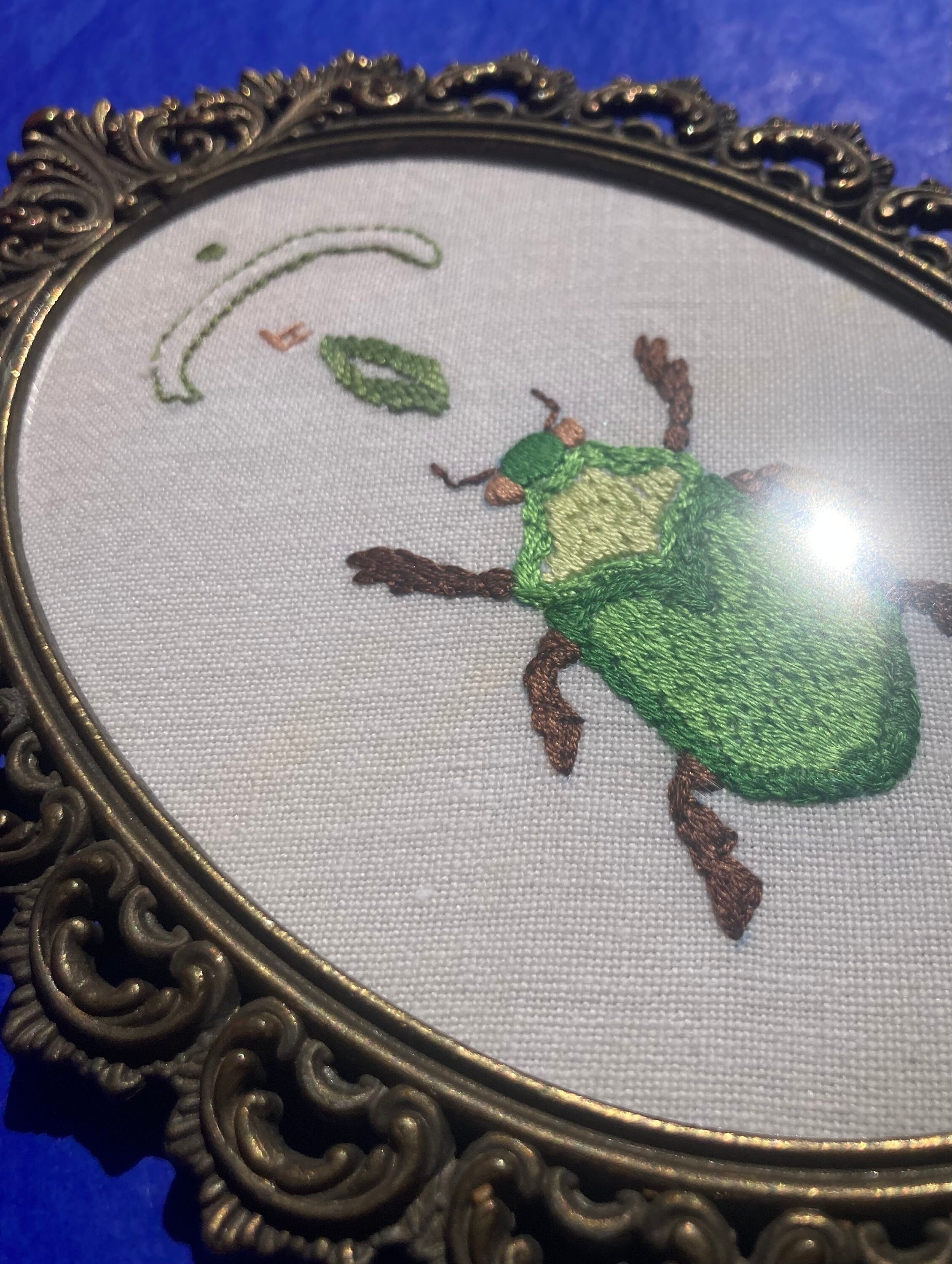 Big Embroidery Insect Hand Made - Etsy