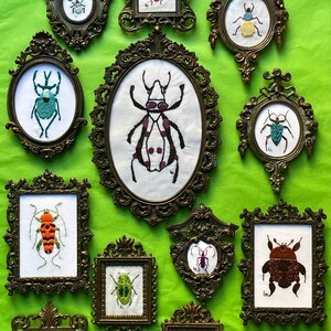 Big Embroidery Insect Hand Made - Etsy