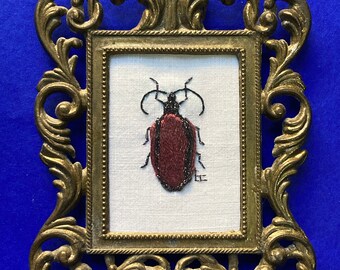 Bug Hand Embroidery - Etsy