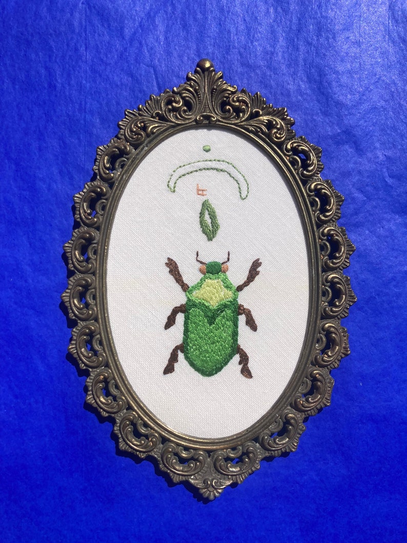 Big Embroidery Insect - Hand Made - Etsy