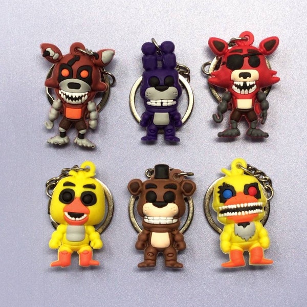 Five Nights at Freddys Keychain - Etsy