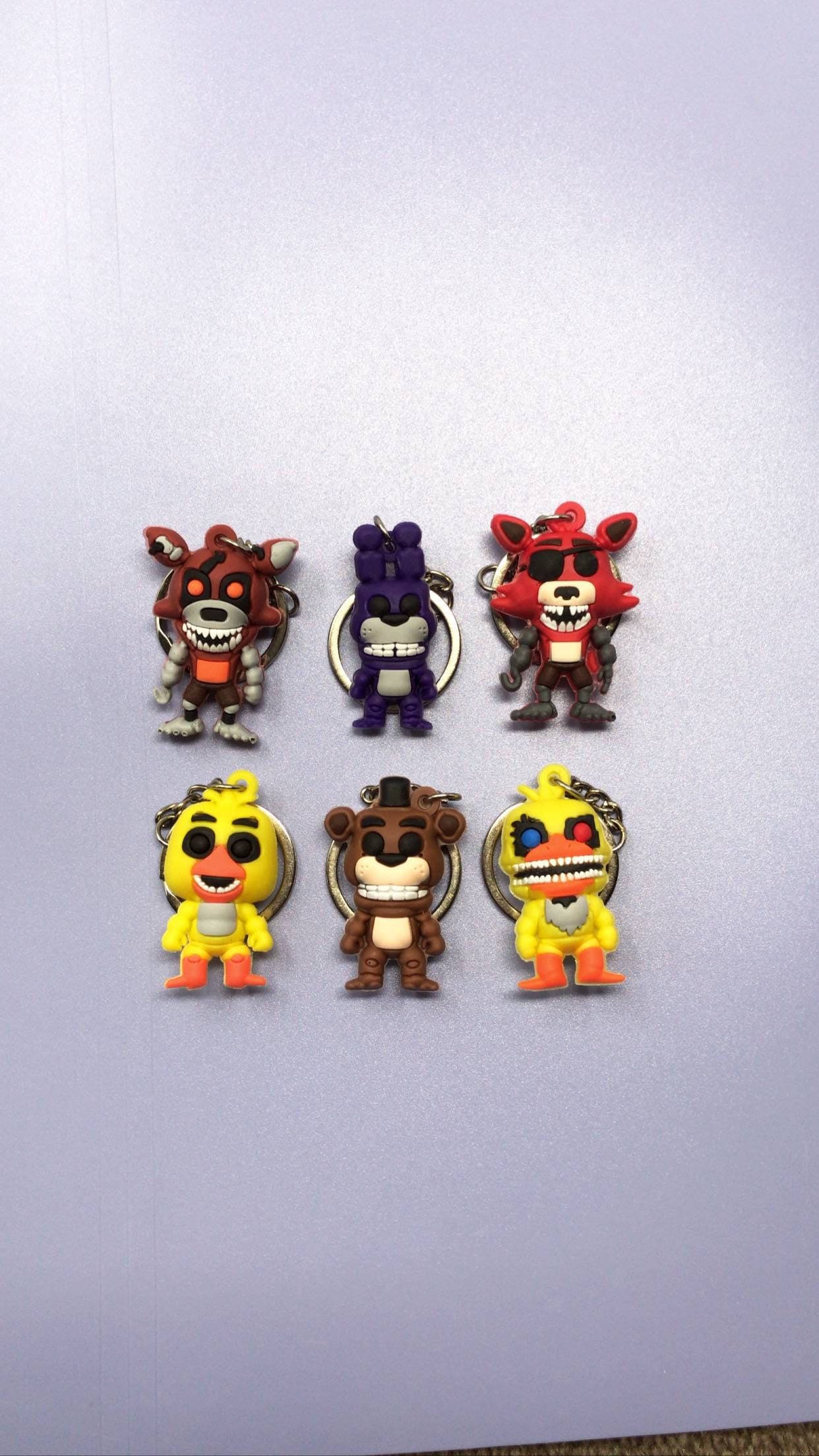 Five Nights at Freddy's Assorted Keychains - Etsy