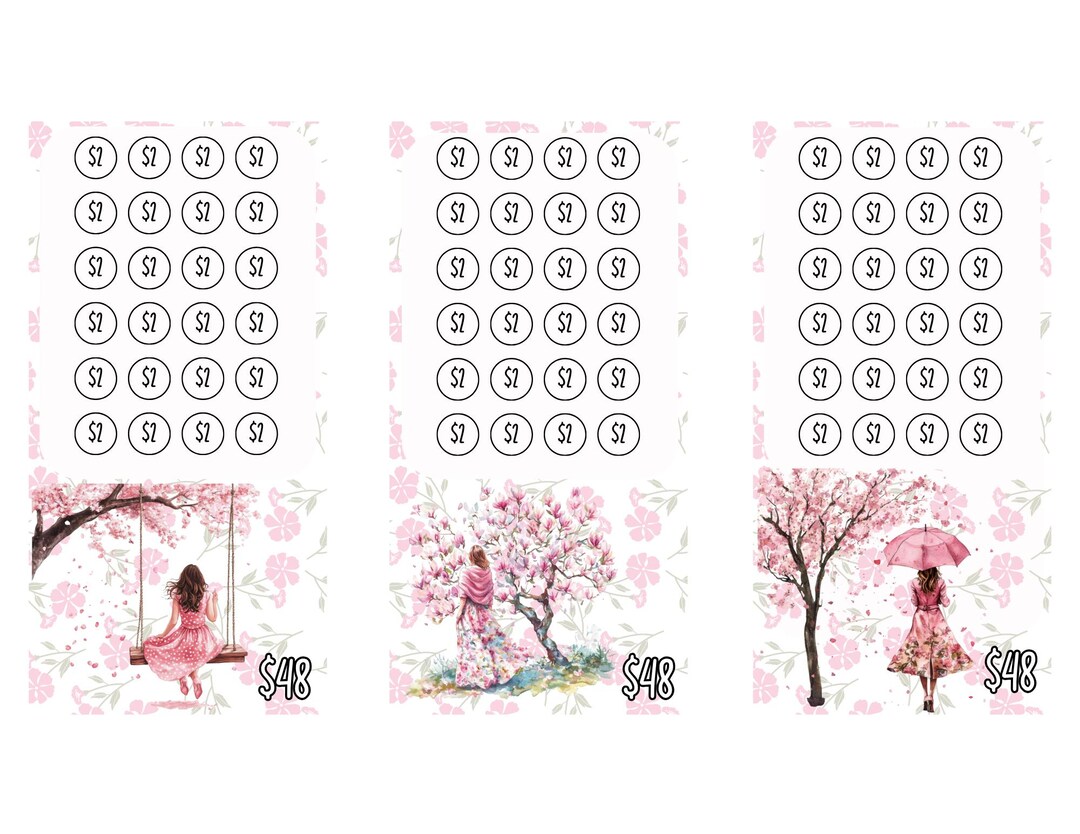 Spring Flowers Mini Challenges | Digital Download - Etsy