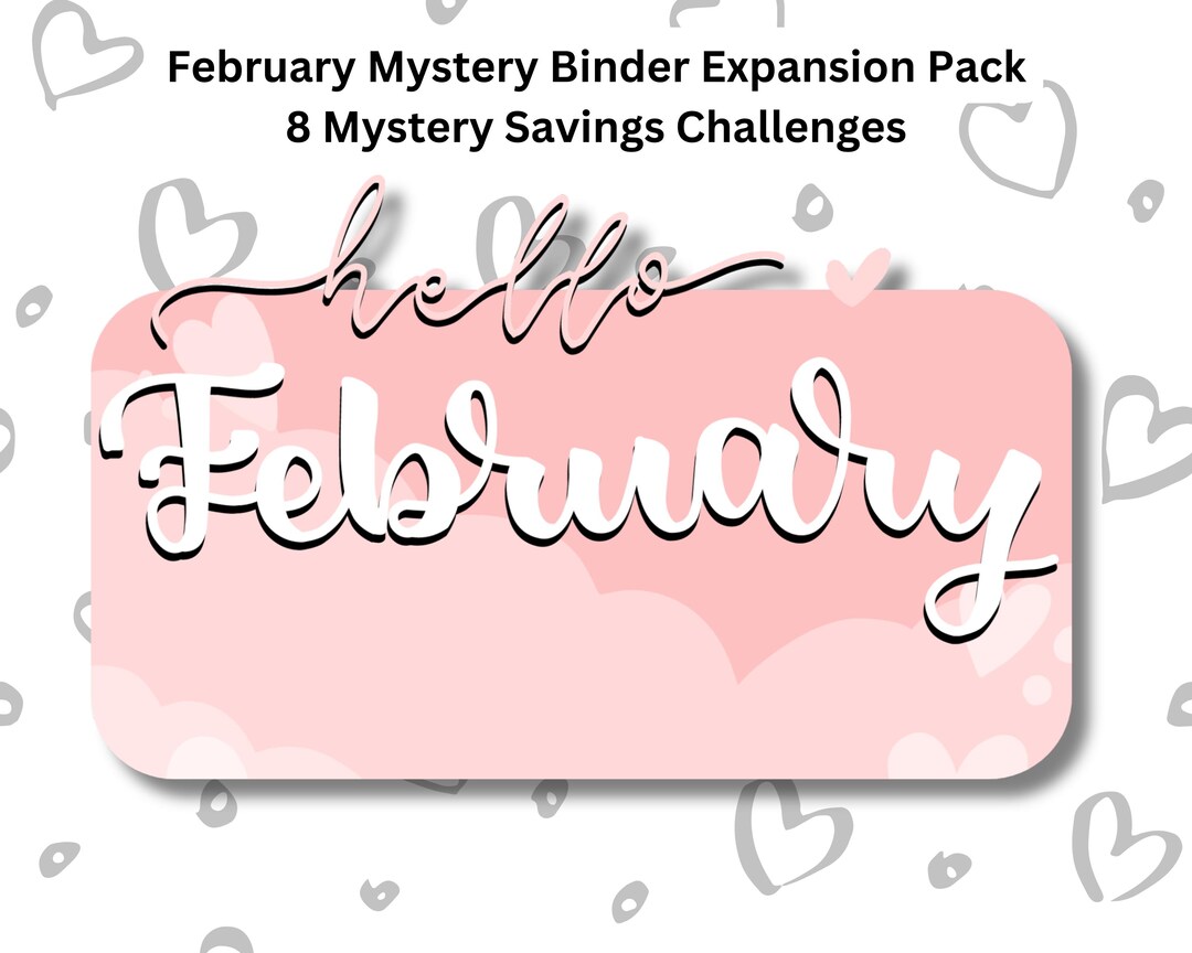 February Mystery Binder Expansion Pack | 8 New Mystery Challenges ...