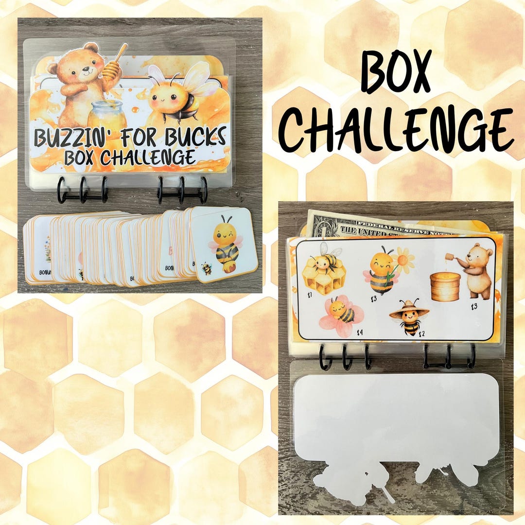 Buzzin for Bucks Box Savings Challenge - Etsy