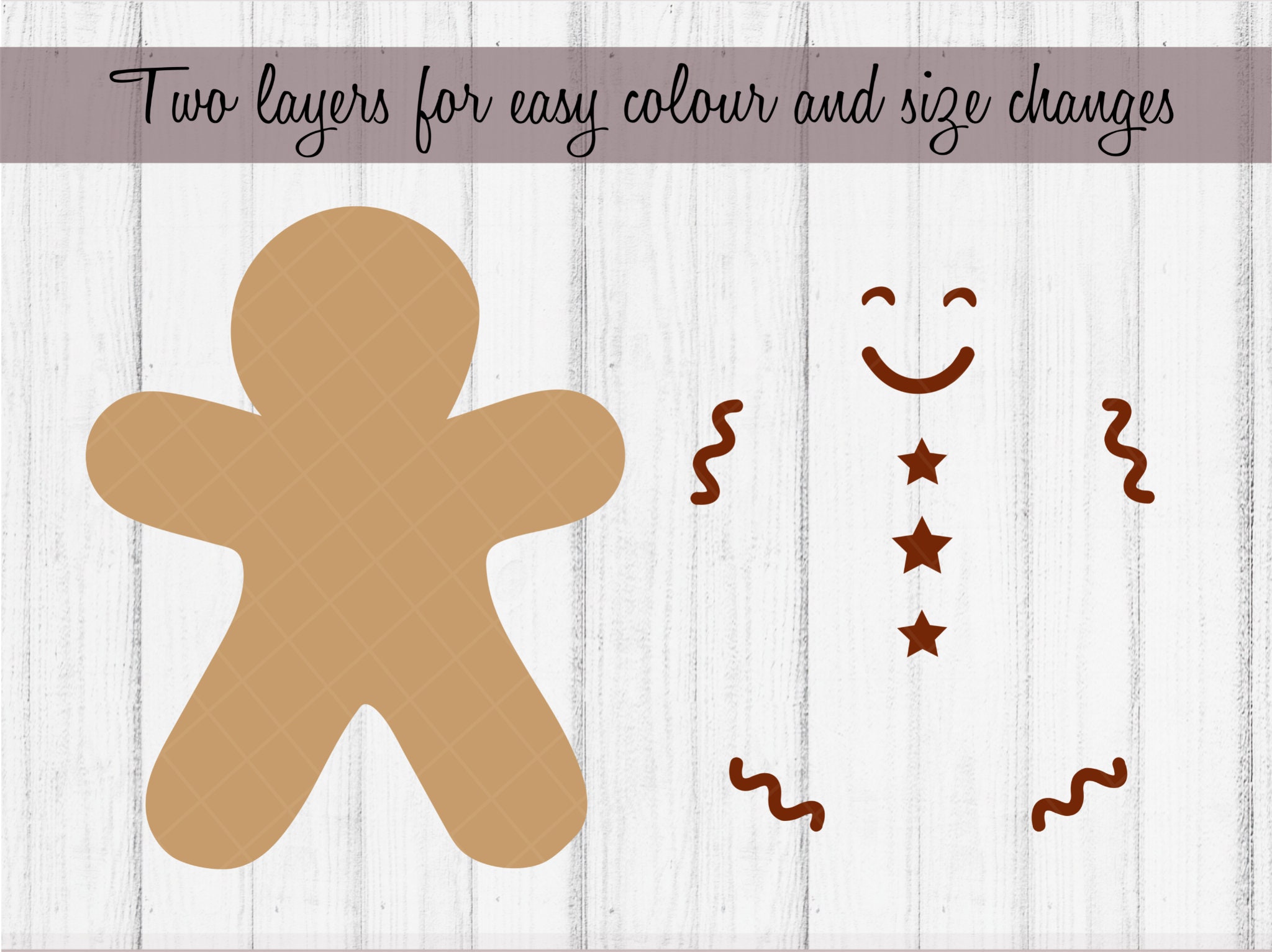 Gingerbread Man SVG PNG Bundle Christmas Gingerbread Svg Gingerbread ...