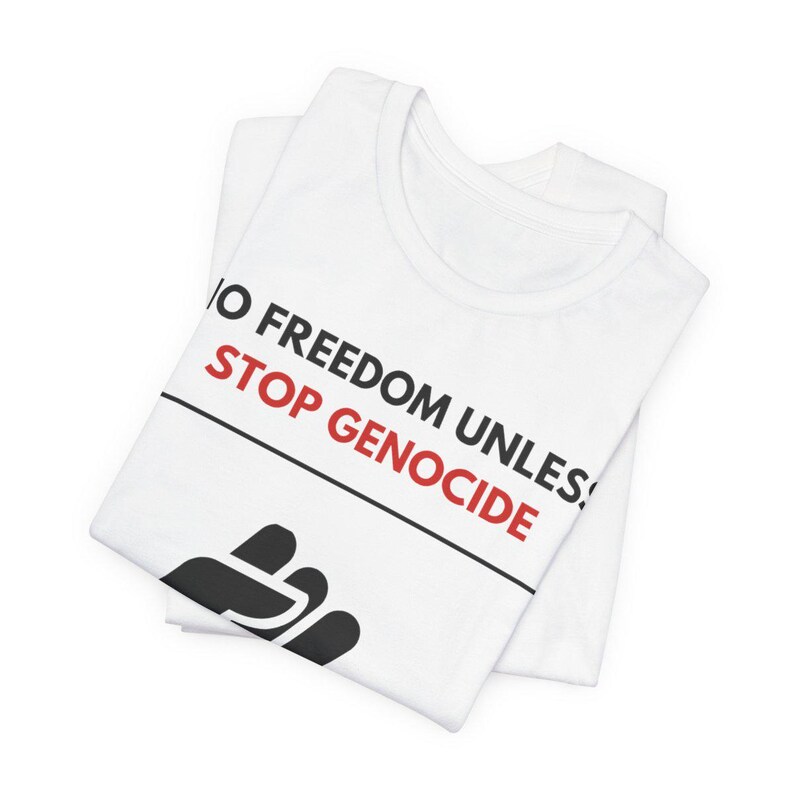 Free Palestine, End the Genocide, Activist Shirt, Protest Tee, Social ...