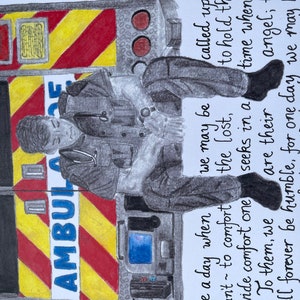 Paramedic, EMT Art, First Responder Art, Ambulance Art, Paramedic Art ...