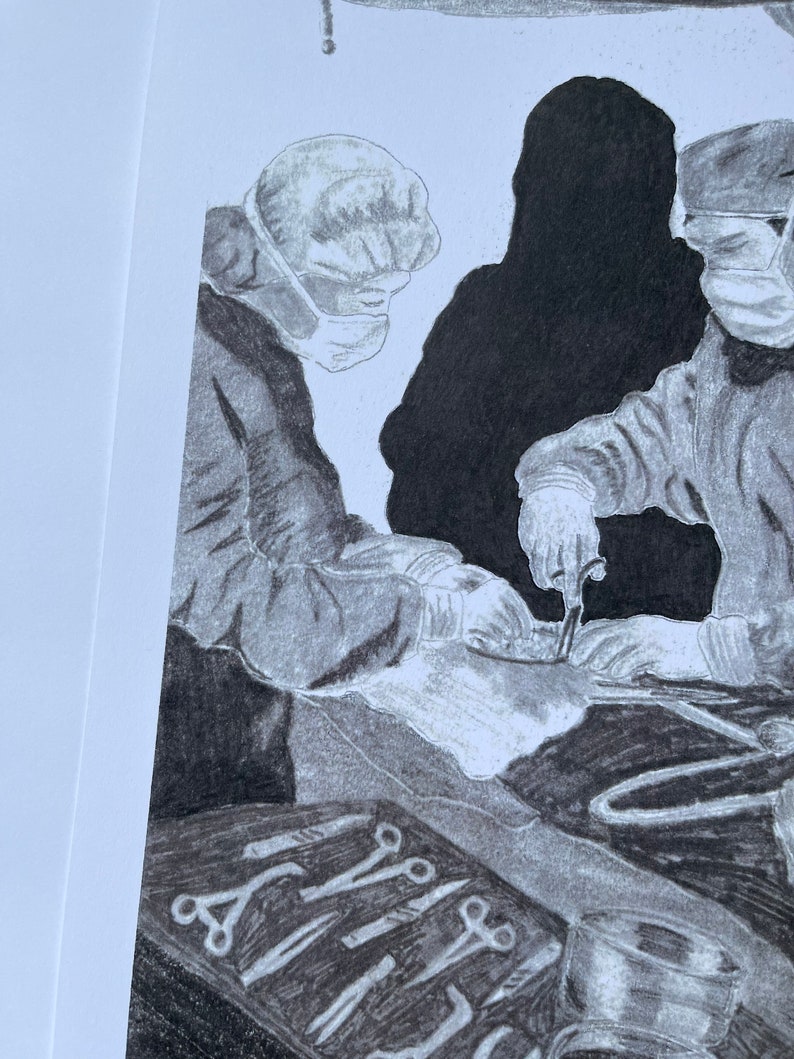 The Great Physician, the Great Physician Drawing, Doctor Art, Surgeon ...