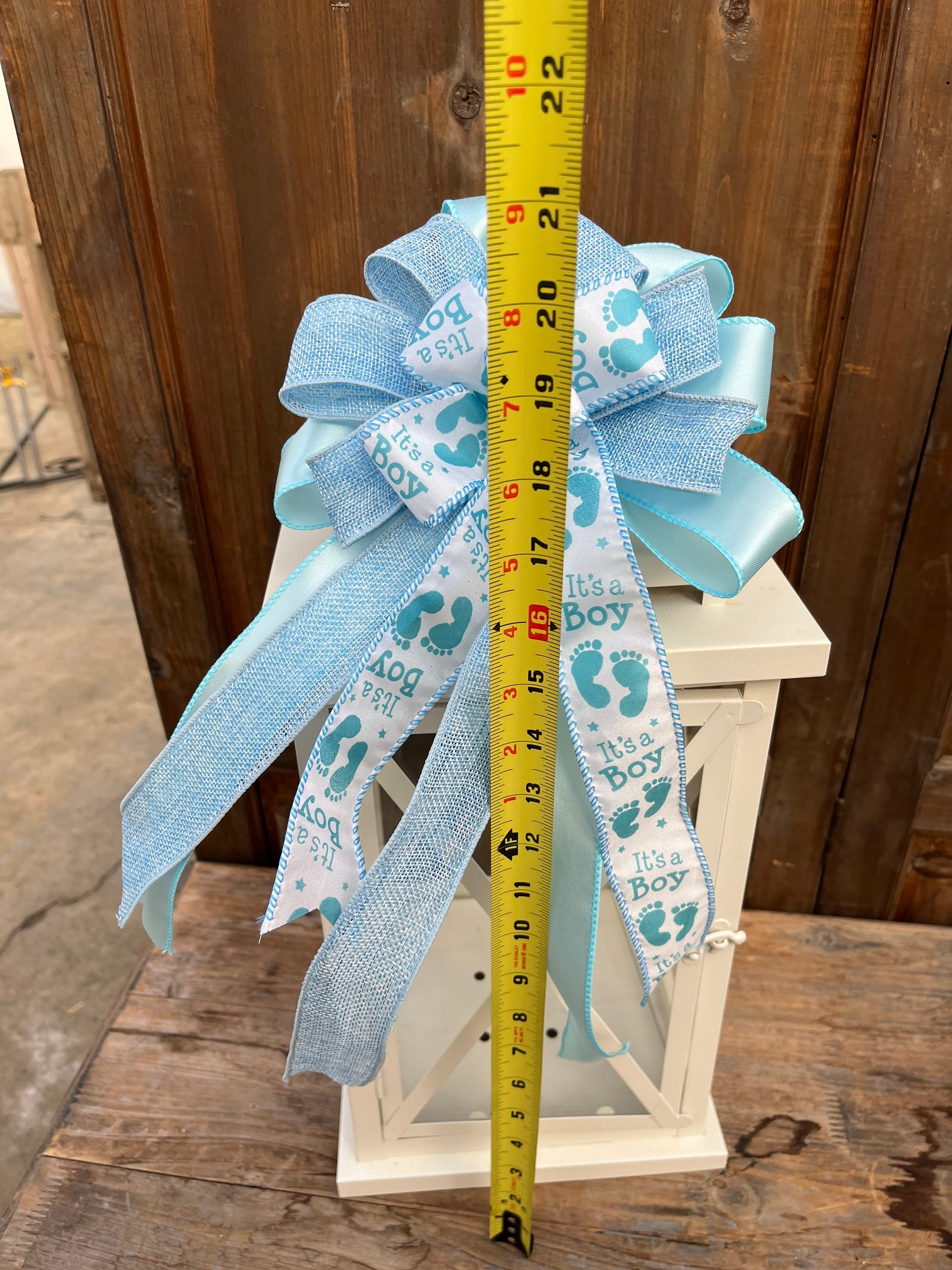 Baby Boy Bow Its a Boy Bow Baby Shower Bow Baby Bow Shower | Etsy