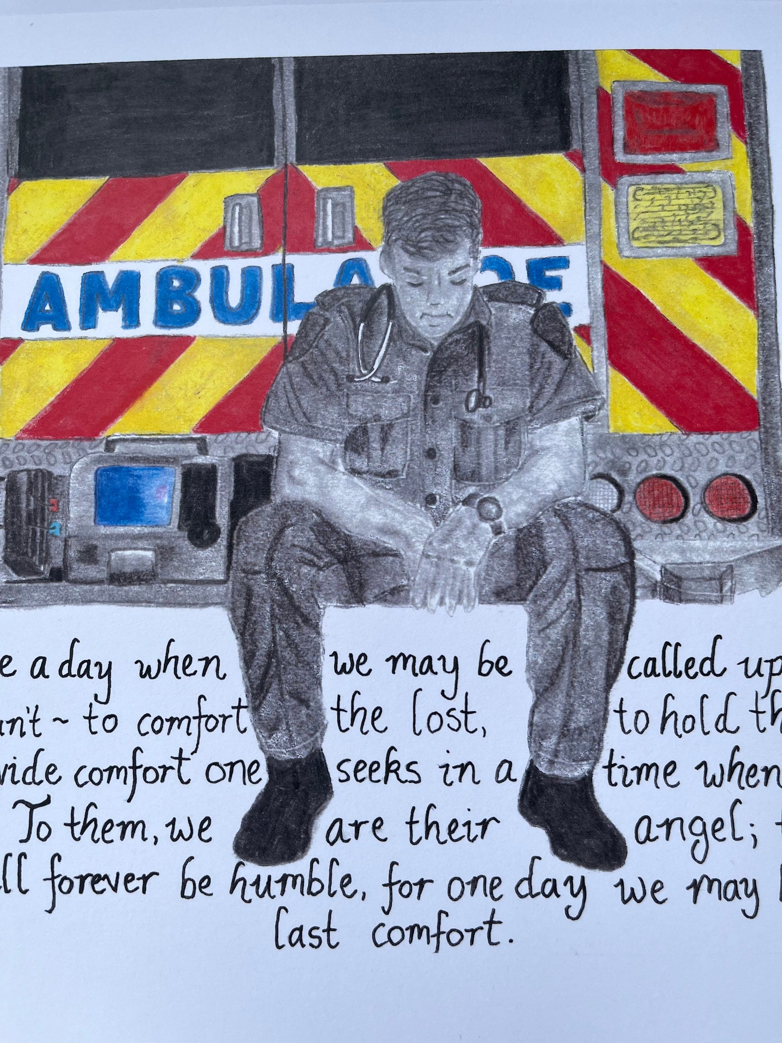 EMS Creed, EMT Art, Paramedic Art, First Responder Art, Wall Art ...