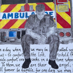 EMS Creed, EMT Art, Paramedic Art, First Responder Art, Wall Art ...