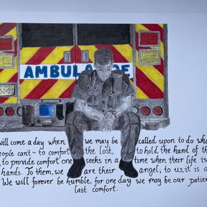 EMS Creed, EMT Art, Paramedic Art, First Responder Art, Wall Art ...