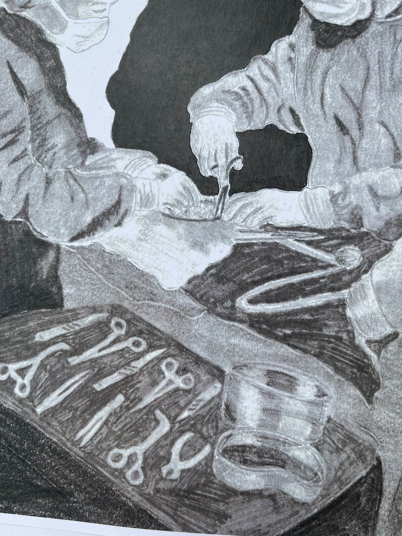 The Great Physician, the Great Physician Drawing, Doctor Art, Surgeon ...