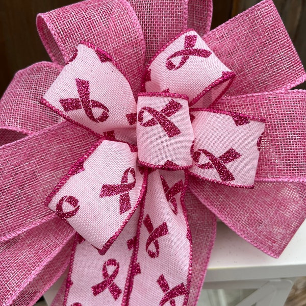 Cancer Awareness Bows - Etsy