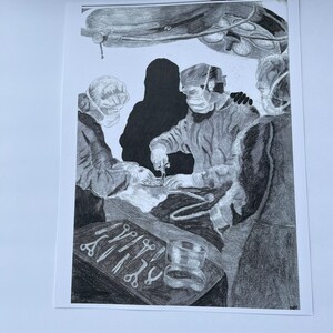 The Great Physician, the Great Physician Drawing, Doctor Art, Surgeon ...