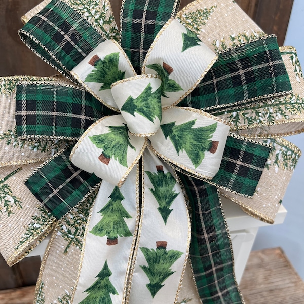 Christmas Wreath Bows - Etsy