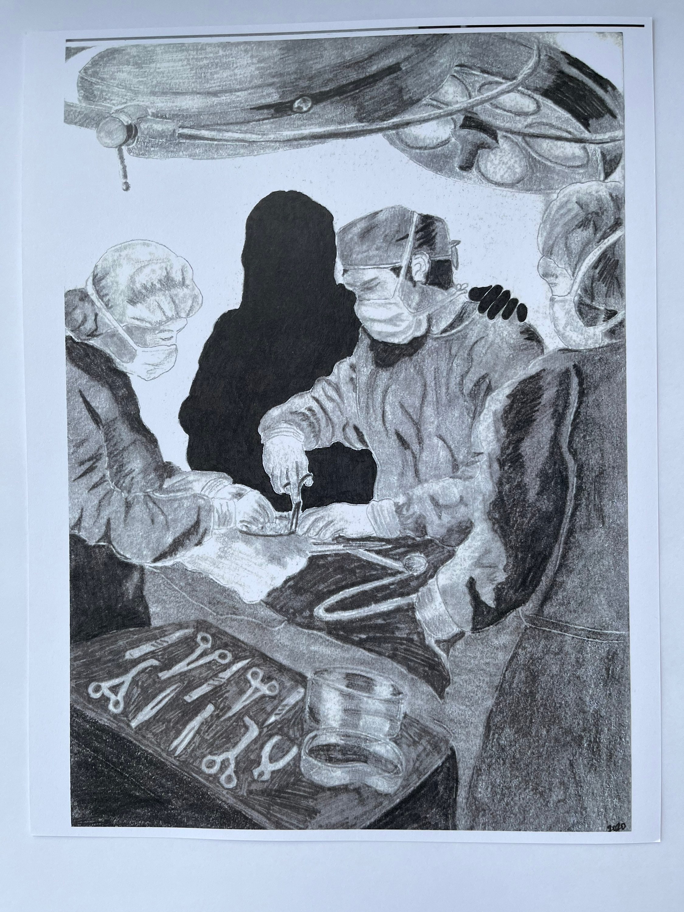 The Great Physician, the Great Physician Drawing, Doctor Art, Surgeon ...