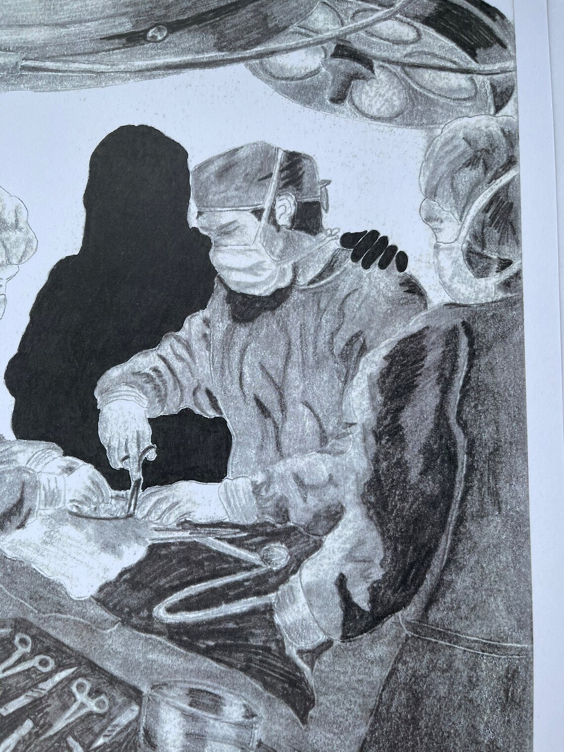 The Great Physician, the Great Physician Drawing, Doctor Art, Surgeon ...