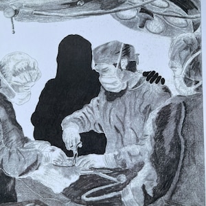 The Great Physician, the Great Physician Drawing, Doctor Art, Surgeon ...